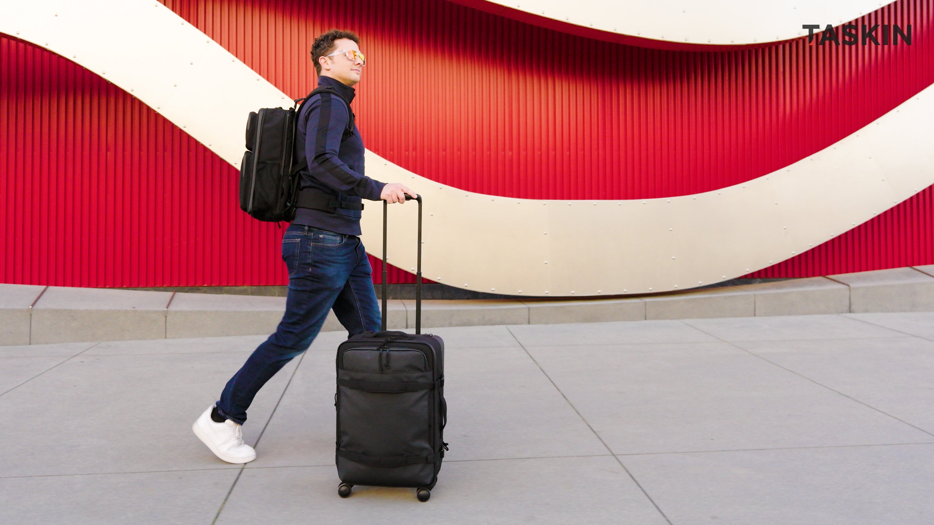 The Best 4-Wheeled Hybrid Carry-on Luggage by Taskin San Francisco