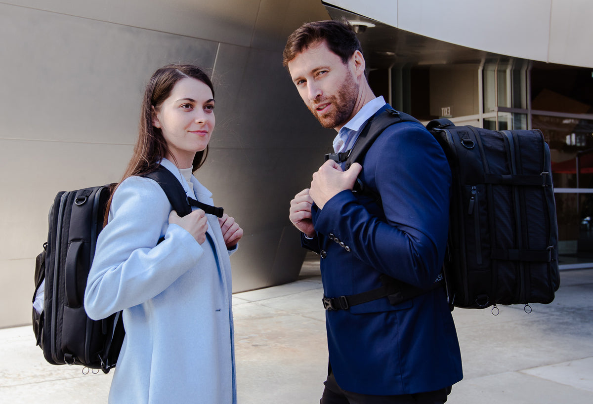 Taskin ONE | Gen X - 9-in-1 Expandable Backpack | Carry On | Travel Ba