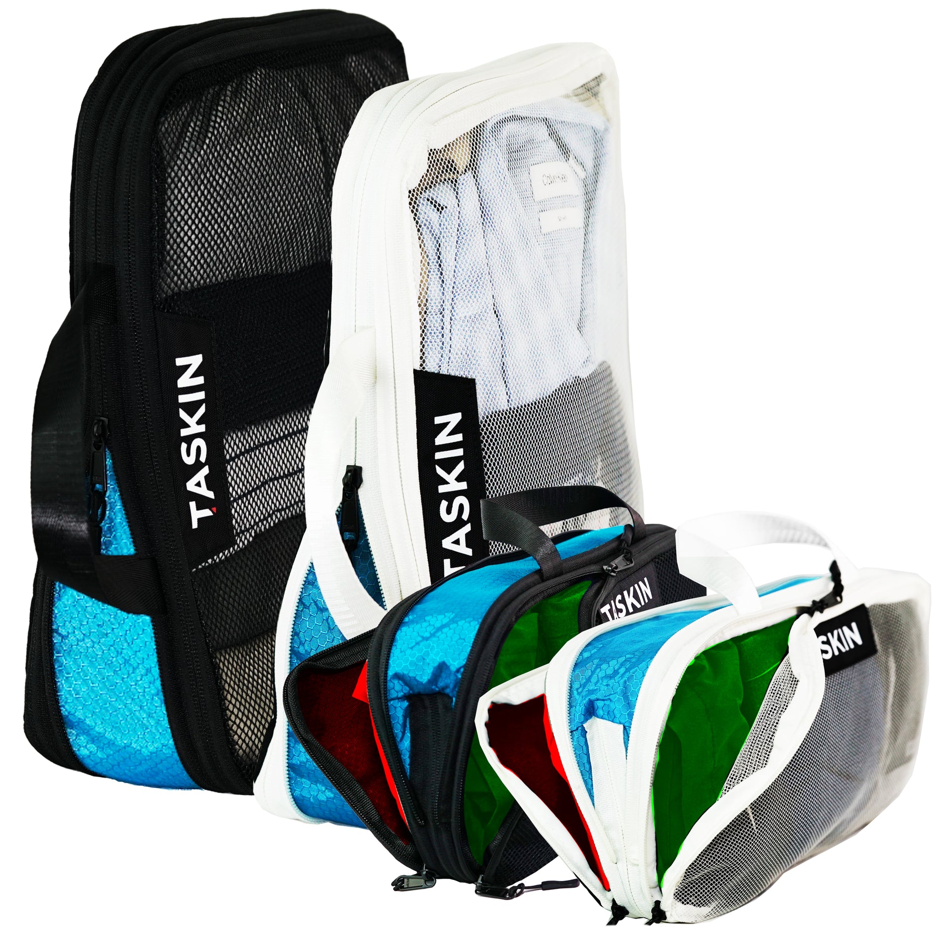 Taskin Air Duo | Ultralight, Dual Sided Packing Cubes